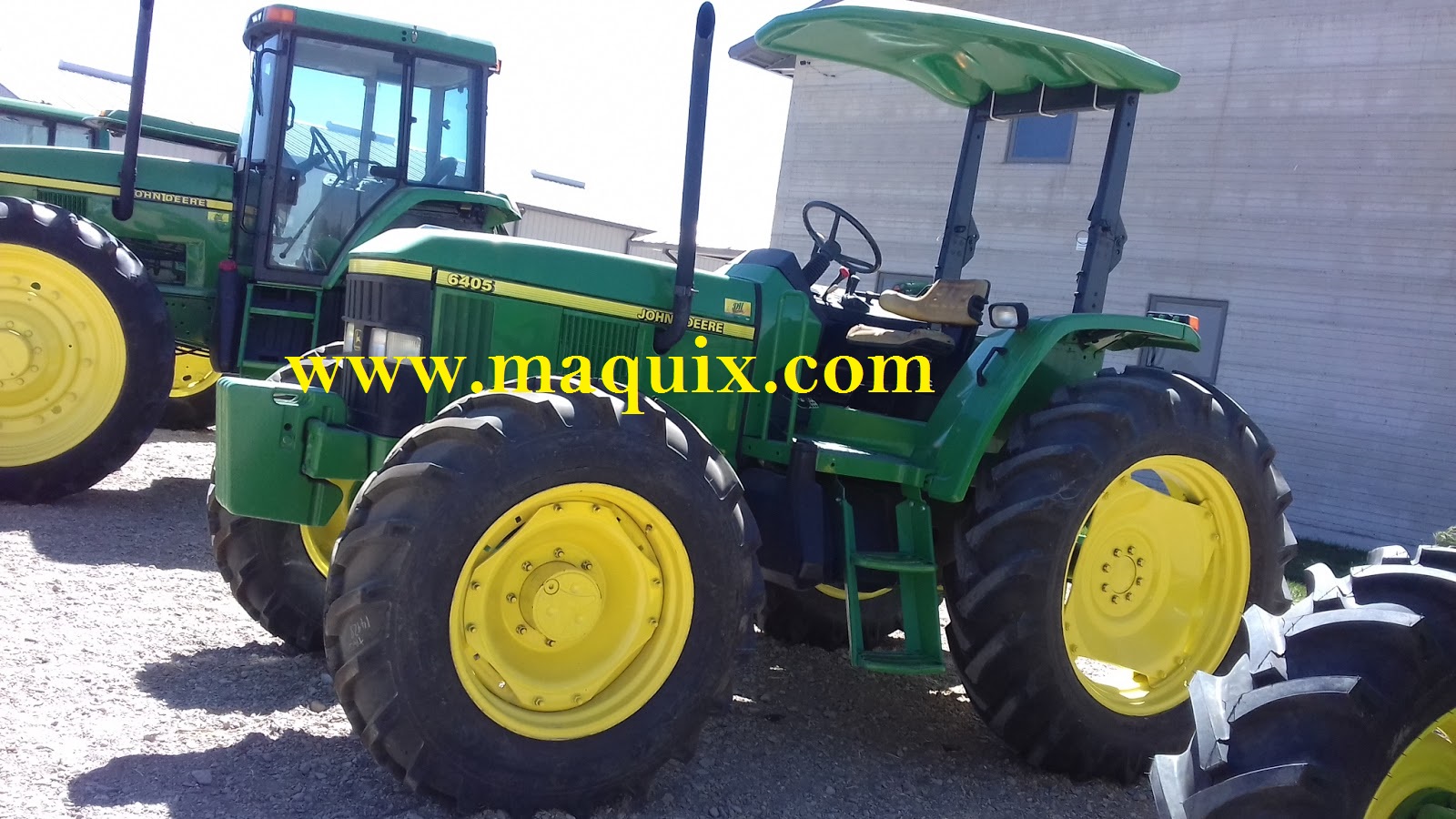 MAQUINARIA AGRICOLA INDUSTRIAL: Tractor John Deere 6405 100hp 1998-2005 ...