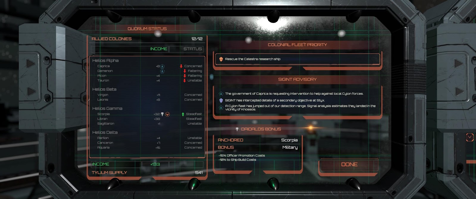 Battlestar Galactica Deadlock: The Broken Alliance - A Wargamers ...