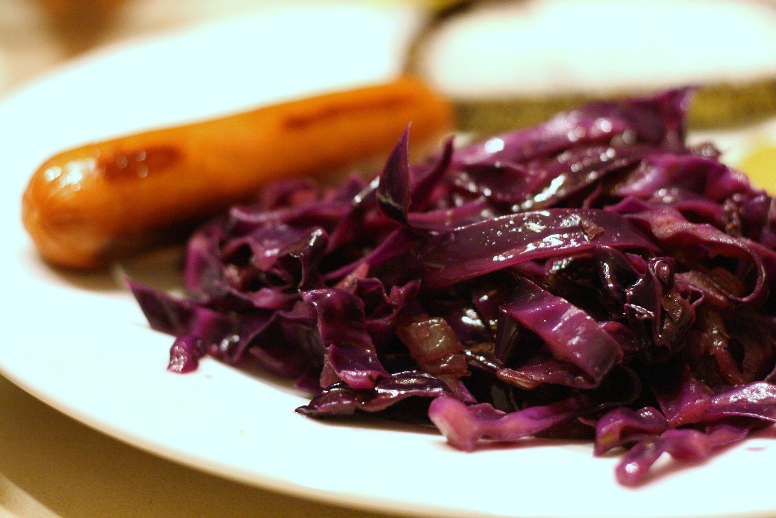 Laine's Recipe Box: Beer-Braised Cabbage