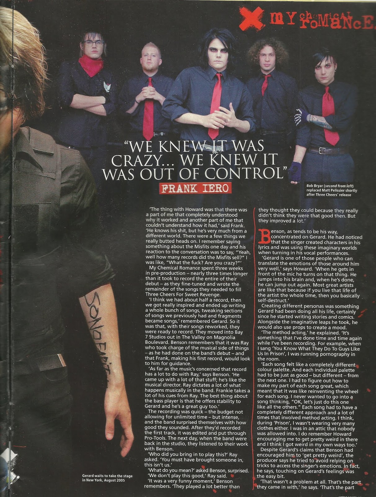 Gallons of the Stuff - A Collection of MCR Magazine Scans