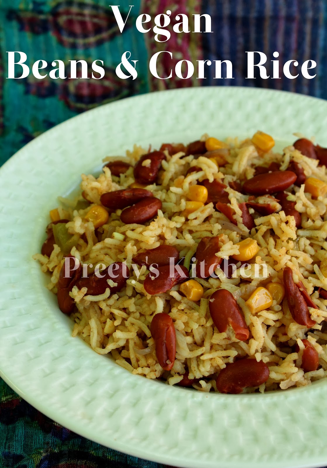 Preety's Kitchen: 14 Simple Vegan Rice Recipes