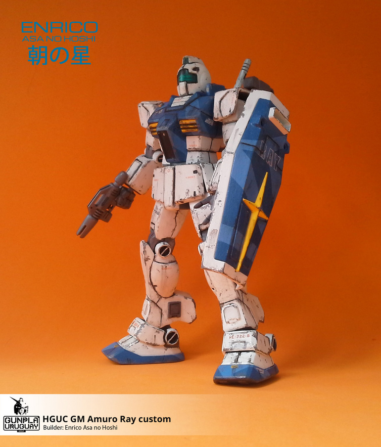 大光明株式會社: AsaNoHoshi's HGUC GM Amuro Ray custom
