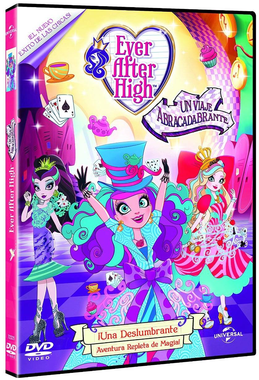 Ever After High-Pretty: DVD de Ever After High: Un Viaje Abracadabrante ...