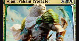 A Card for the Day: Ajani, Valiant Protector - Magic the Gathering