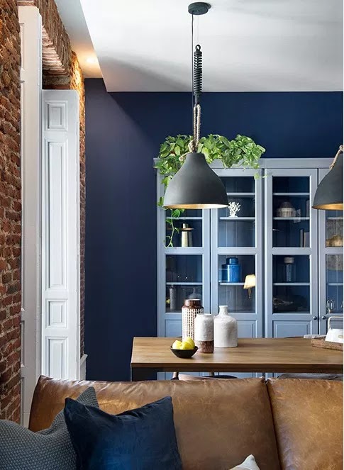 ''The British Blue'' An inspiring rental apartment in Madrid by Egue y Seta