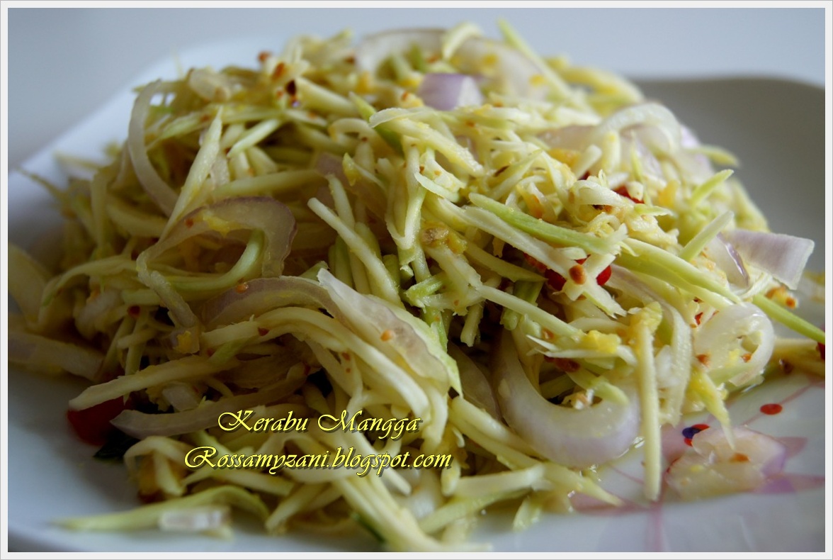 Dari DuniaKu...: Kerabu Mangga