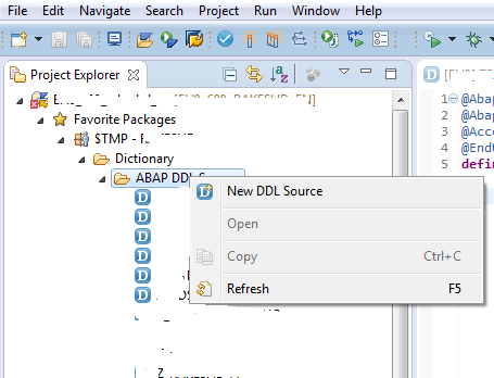 SAP Technical: How to Create a Basic CDS view in SAP HANA ABAP