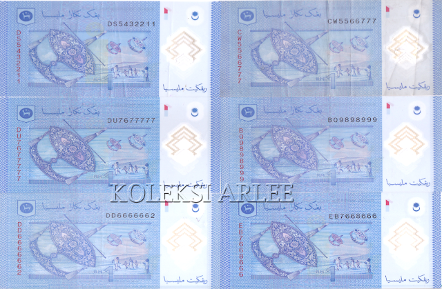 Koleksi Matawang Dan Syiling Arlee: KATEGORI NOMBOR SIRI WANG KERTAS ...