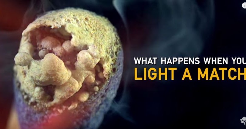 การทำงานและส่วนประกอบของไม้ขีดไฟ - How Do Matches Work?