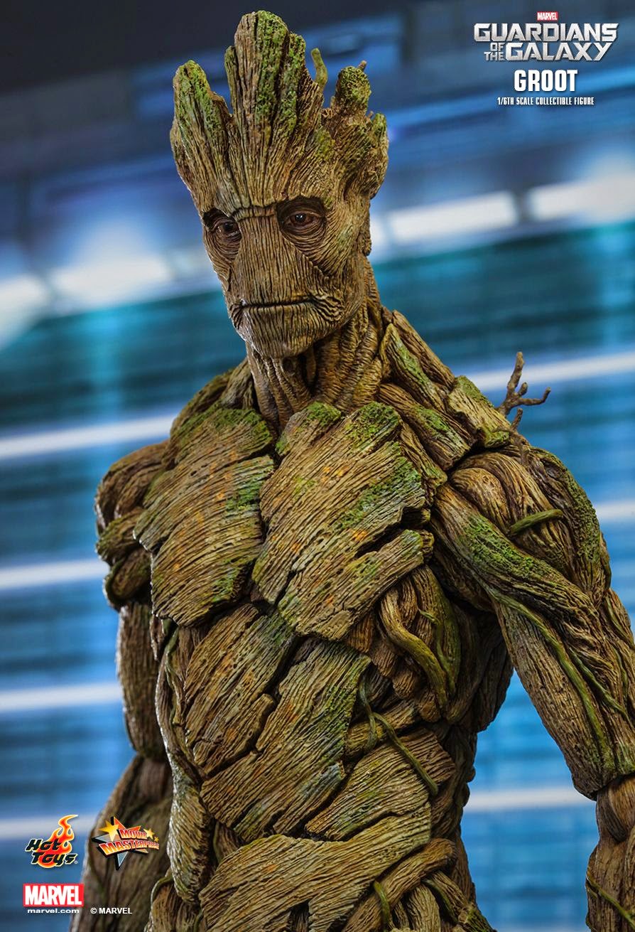toyhaven: Preview Hot Toys Guardians of the Galaxy 1/6th scale Groot ...