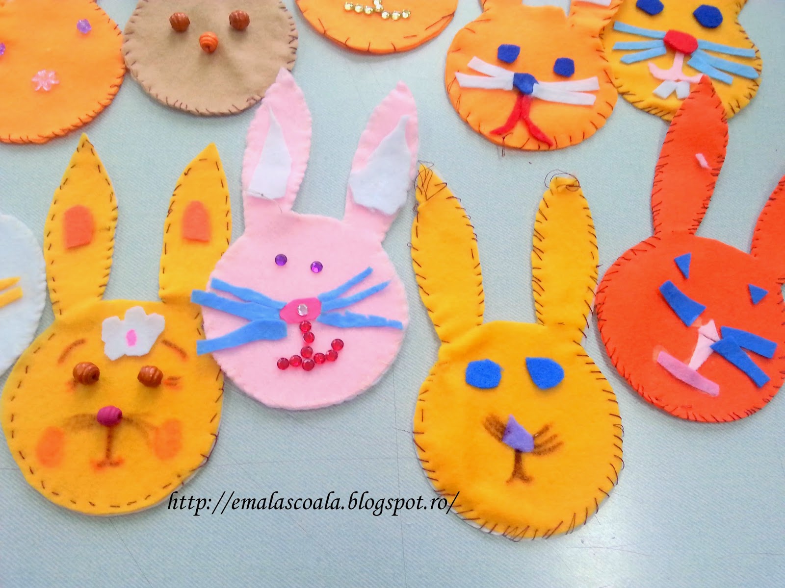 Iepurasul de Paste - cusatura