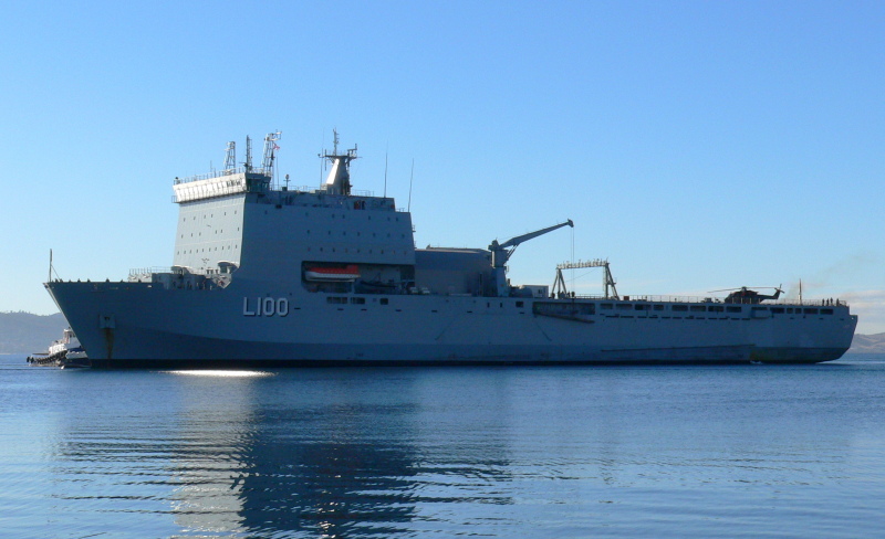 SHIPWallpaperGallery: HMAS CHOULES L100 Ship Picture
