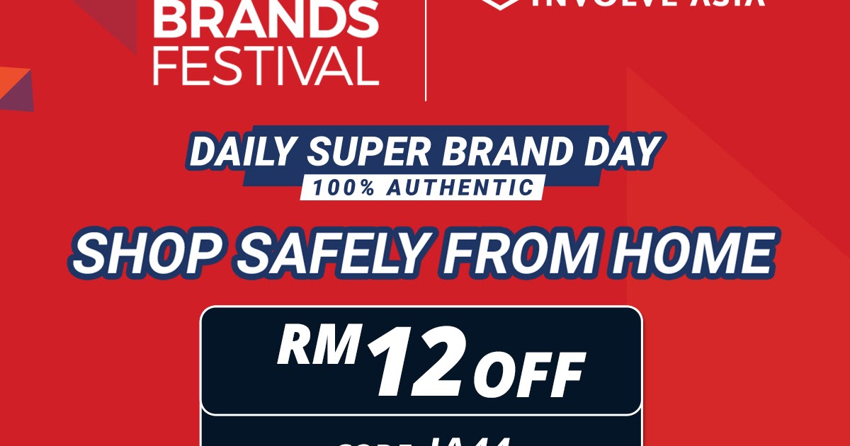 Shopee (MY): 4.4 Brands Festival Coupon Code: IA44 - Refer AD
