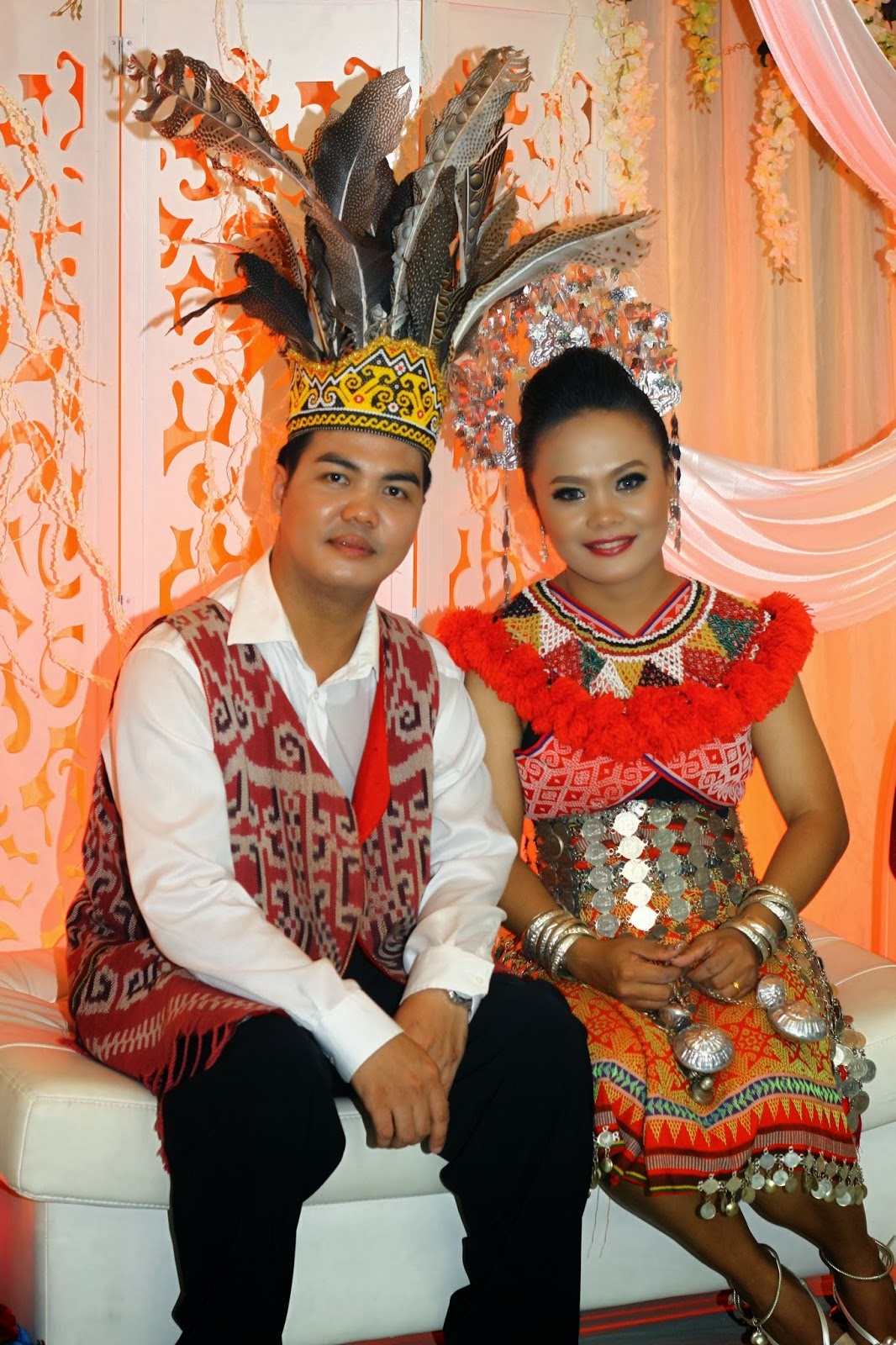 M.O COUTURE & WEDDING SARAWAK: Bidayuh Iban Wedding 30.11.2013