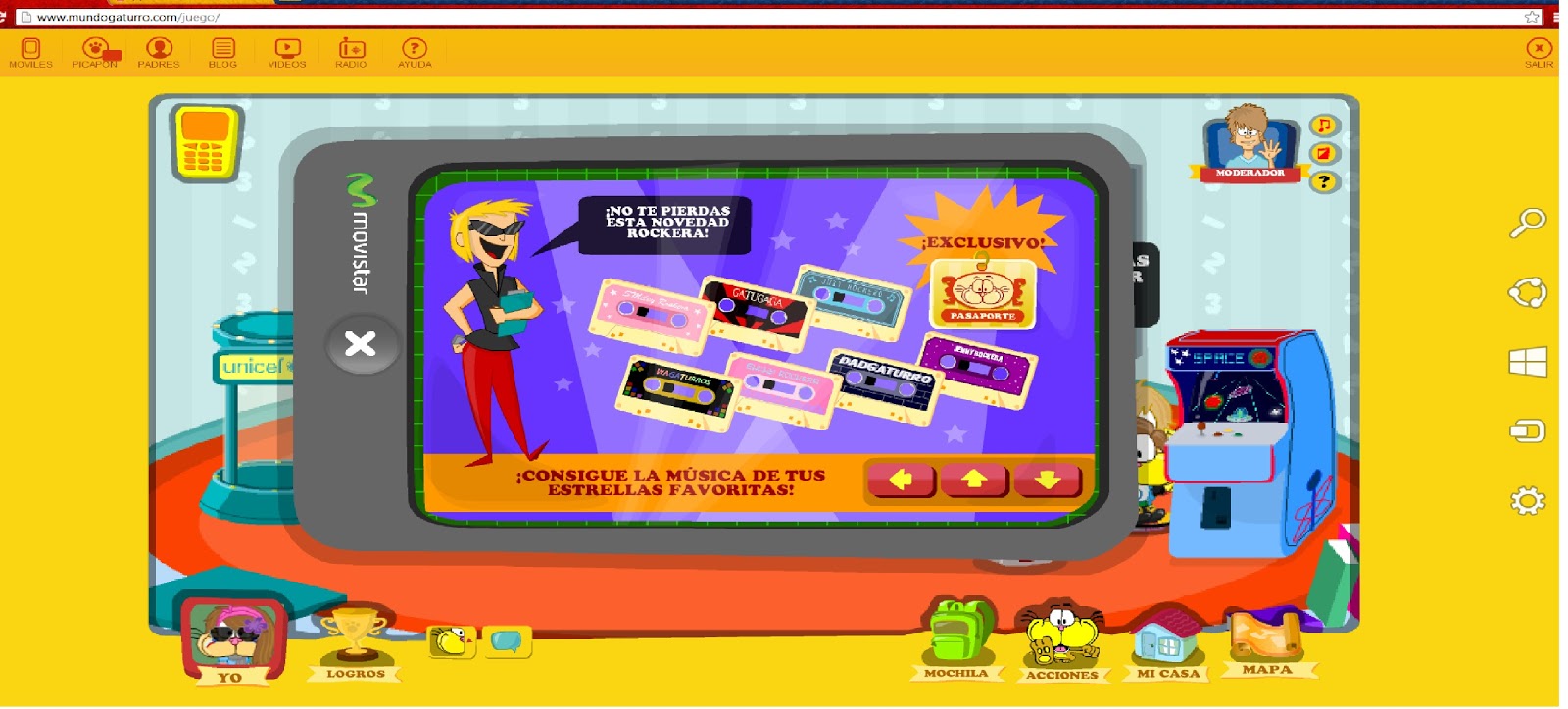 Mundo Gaturro con I Love Nirvana: Nuevo grupo de Picapon! Y nuevo juego ...