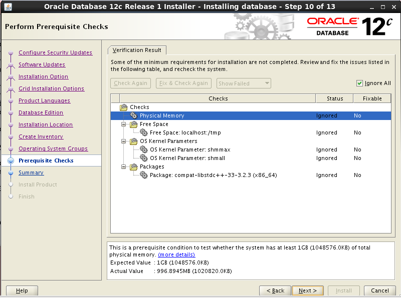 Facebook Tricks: Oracle Database 12c Release 1 (12.1) Installation On ...