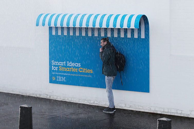 Viralmente: IBM Turns Its Ads Into Useful Urban Furniture.