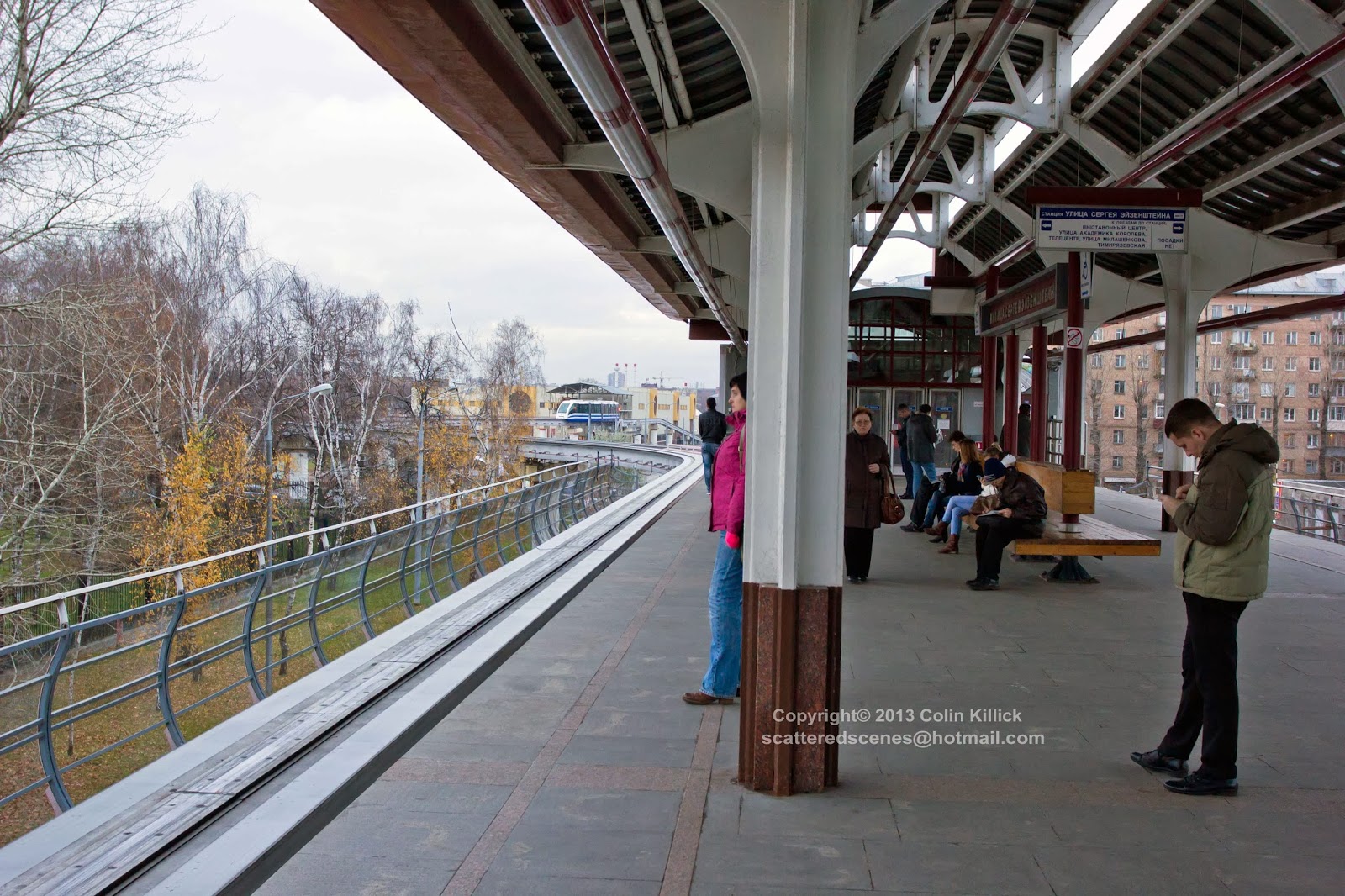 Three years in Moscow: Moscow Monorail