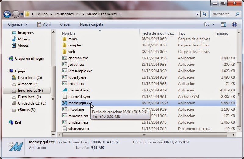 Juegos Rescatados: Mame Plus [Arcade]