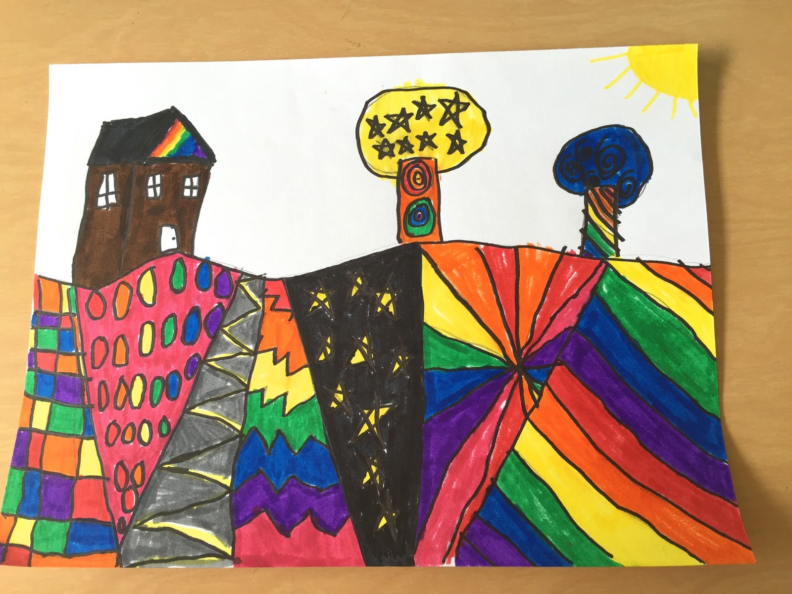 Mrs. Hartford's Art Room: Heather Galler Landscapes