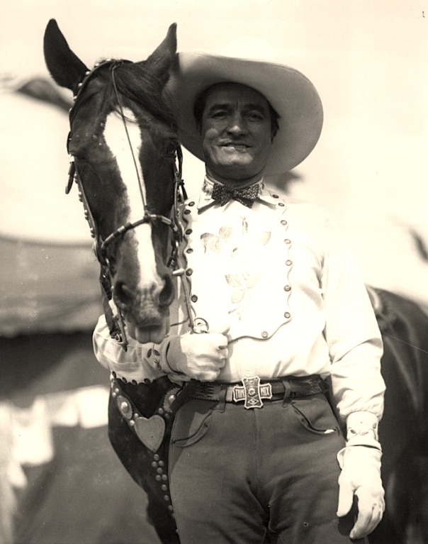 A drifting cowboy: Reel Cowboys of the Santa Susanas -- Tom Mix