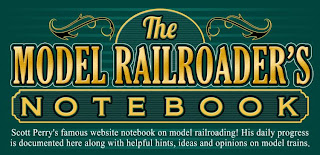 The Model Railroader's Notebook: New Logo and Header