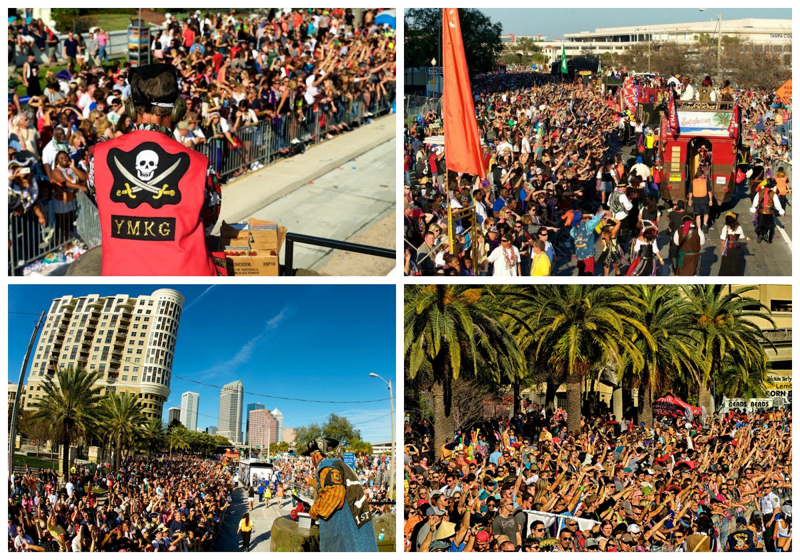 Seminole Hard Rock Gasparilla Parade 2017 | I Run For Wine