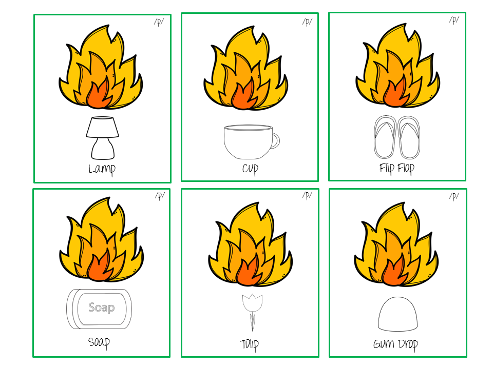 Smashingly Good Speech: Firefighter Interactive Articulation Activity