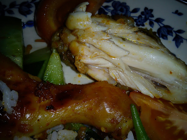 Cooking Pleasure: BAKED TOM YUM CHICKEN