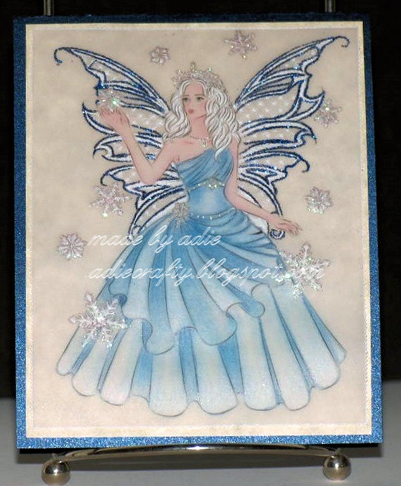 Adie's crafty corner: Snowflake Fairy