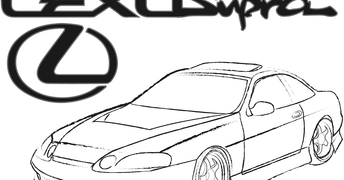 Lorenzo Hyer Graphic Designer: Lexus Sc300 LEXUSUPRA