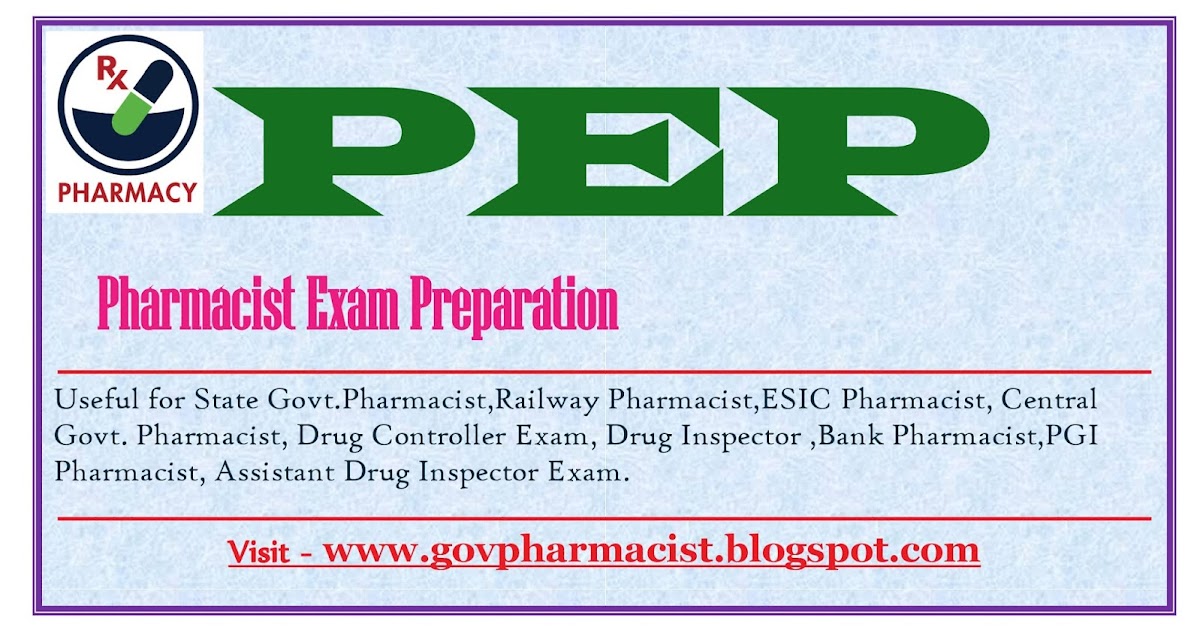 PHARMACIST EXAM PREPARATION: Model Test Paper 2- Pharmacist Exam