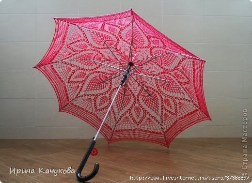 Knitting For All: Knitted umbrella