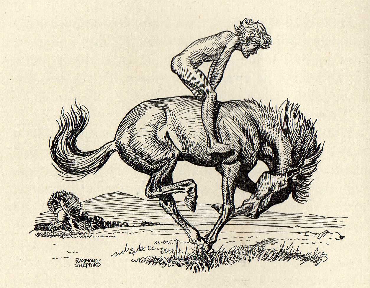 Raymond Sheppard and Patrick by Diana M. Buttenshaw