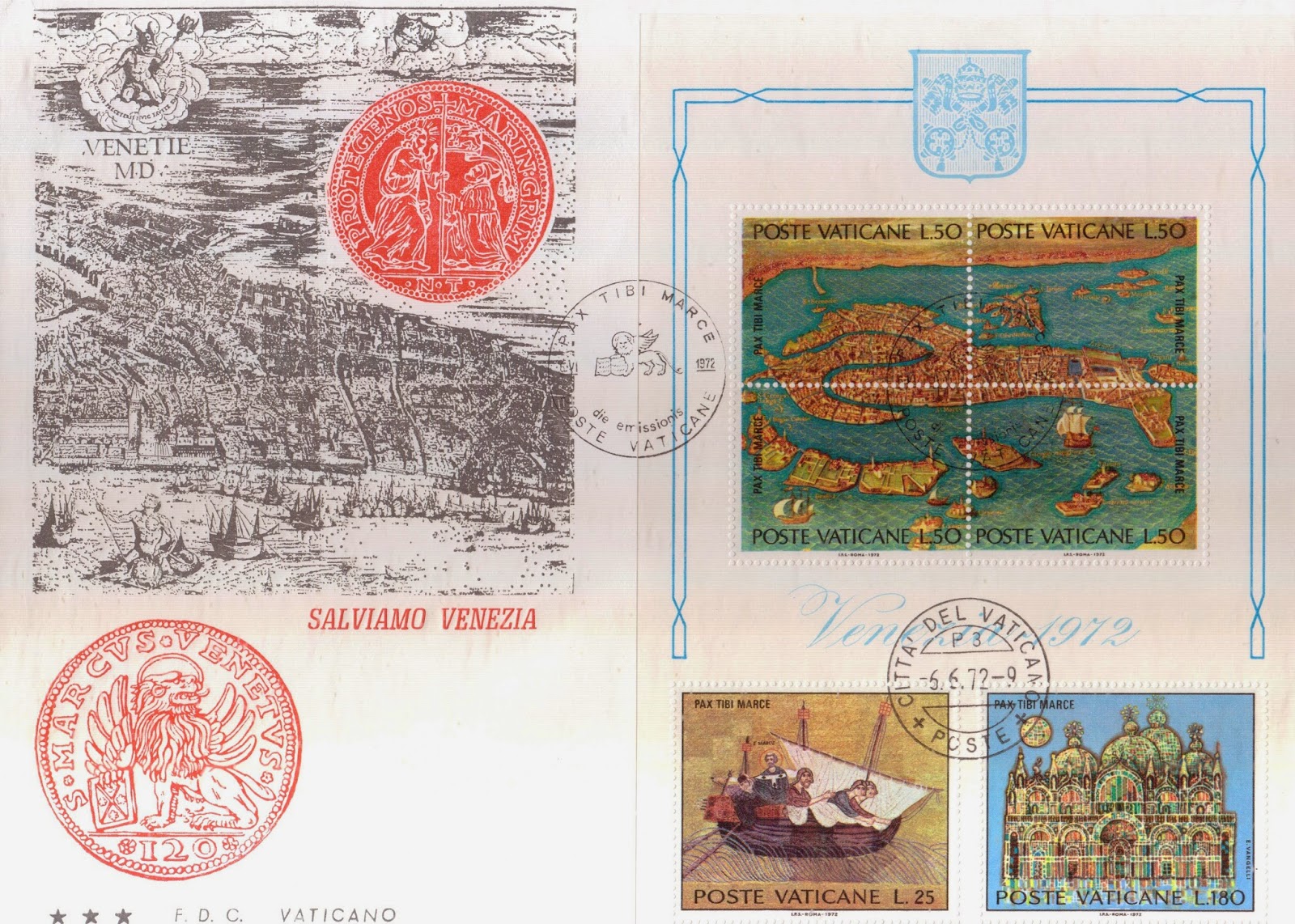 ROME ON STAMPS