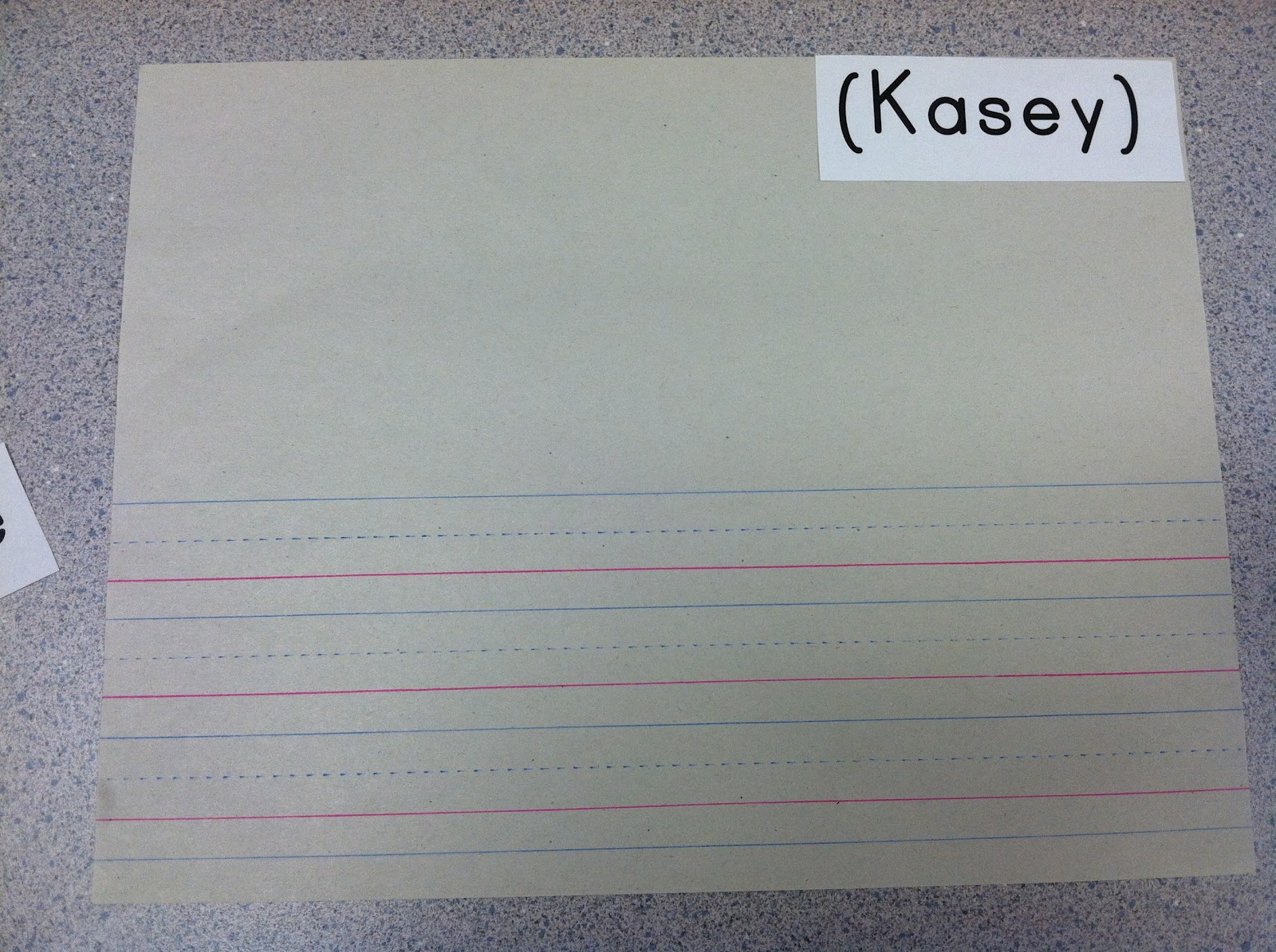 The Kinder Garden: Practicing Writing Concepts With Predictable Charts