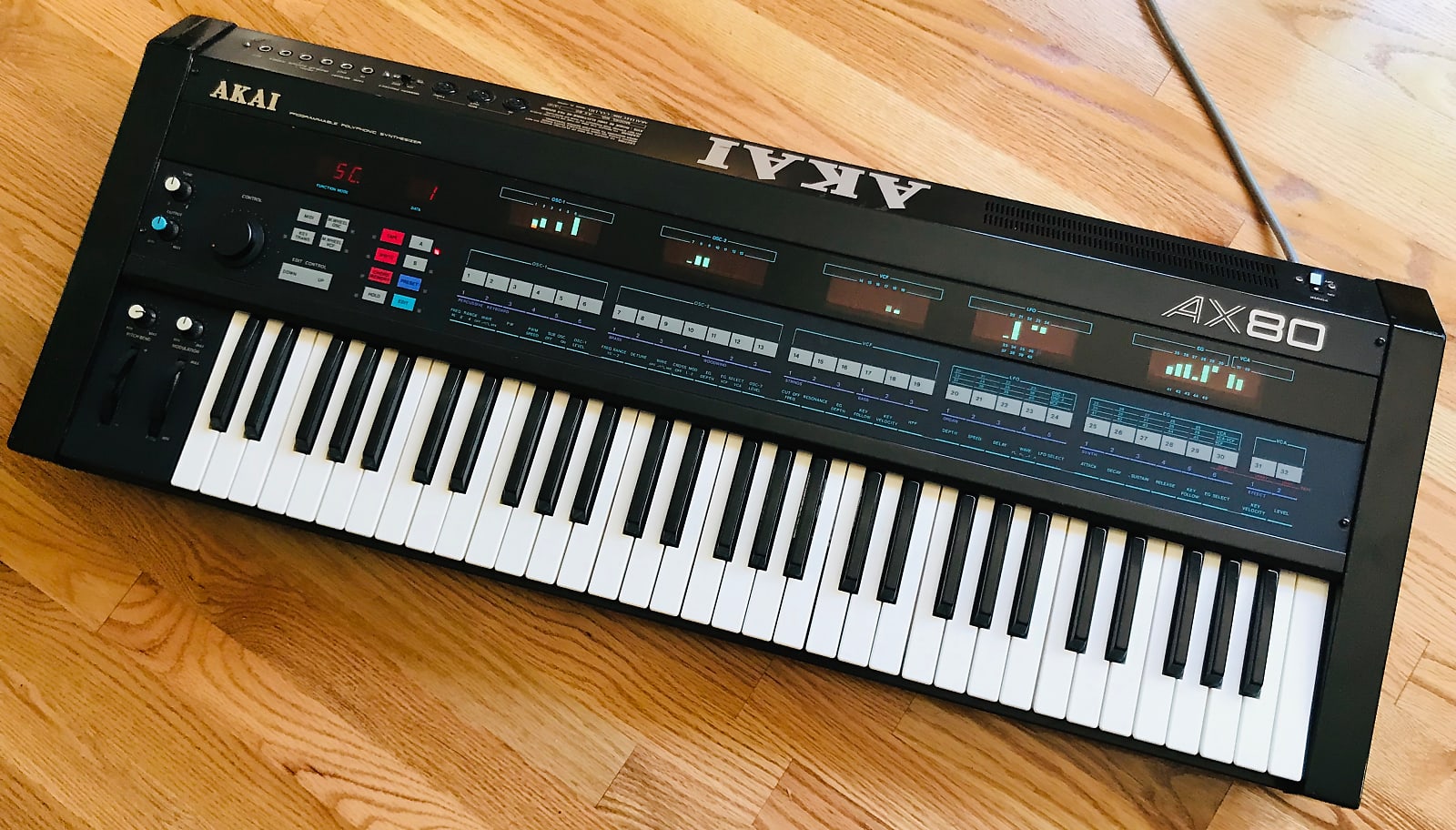 MATRIXSYNTH: 1984 Akai AX-80 Restored & Future Proofed w/ Latest ...