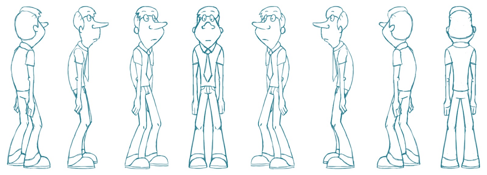 Jade's 2D Showreel: Turnaround