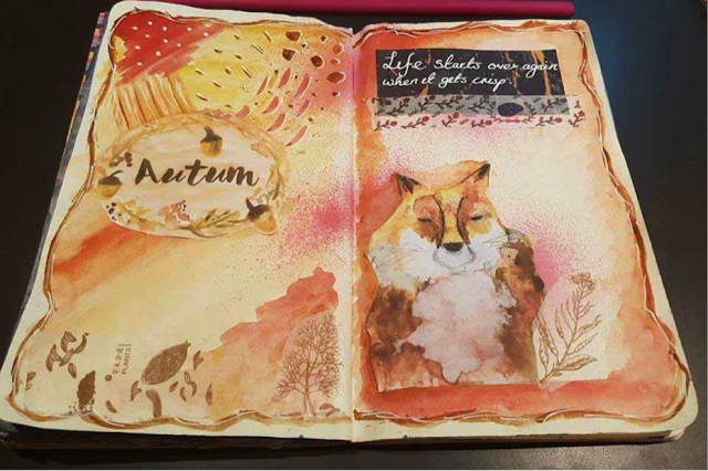 Mrs Brimbles: Autumn Bullet Journal, Art and Creative Journal Inspiration
