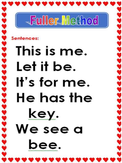 Teacher Fun Files: Fuller Approach in Teaching Reading