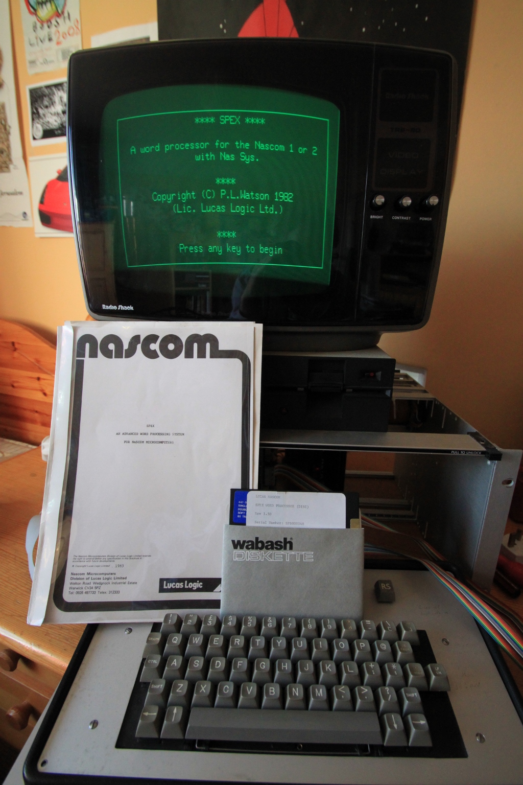 Working NASCOM Microcomputers in the UK: Ken Smith's NASCOM-2
