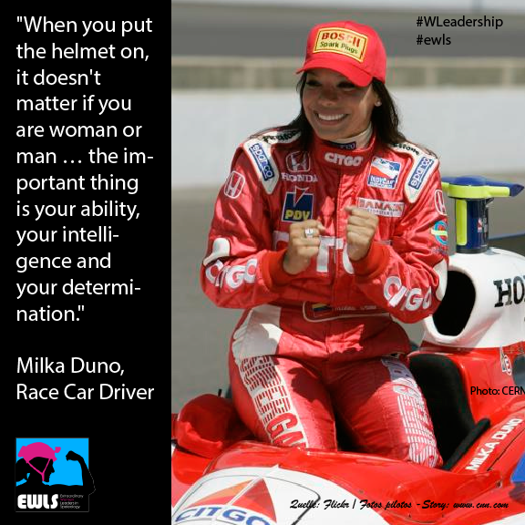 QUOTE: Milka Duno, Race Car Driver