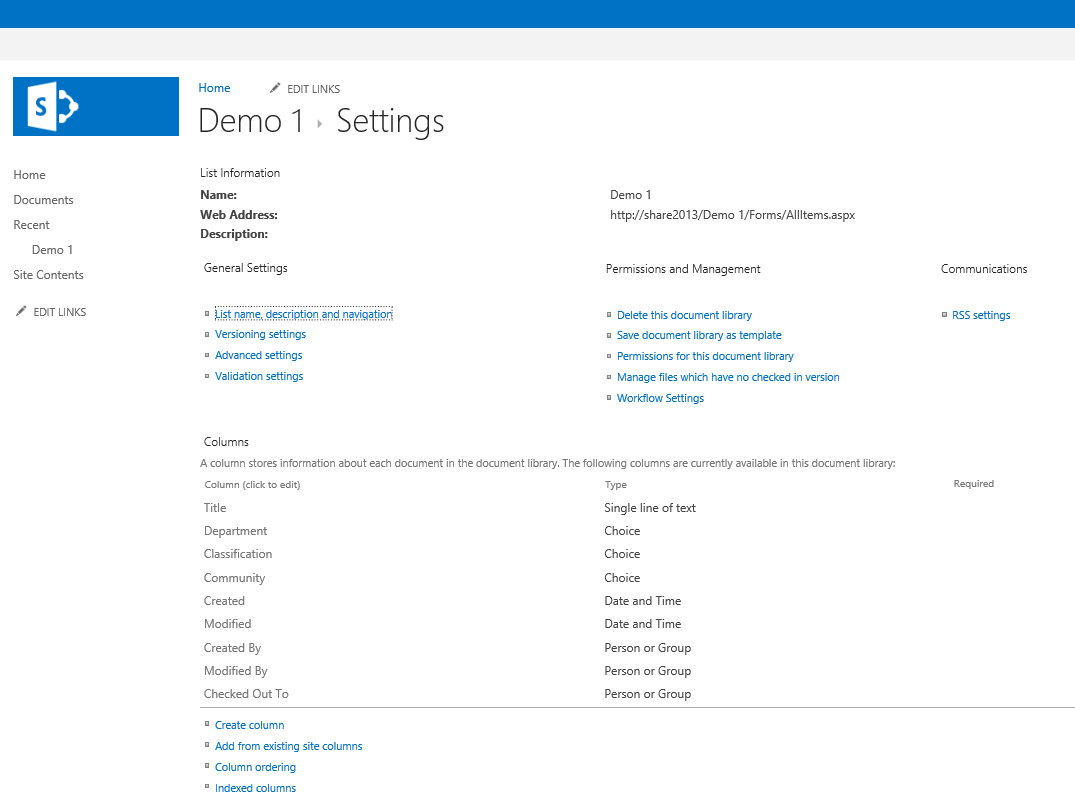 TrustSharePoint: Putting Metadata to Work: Working with SharePoint ...