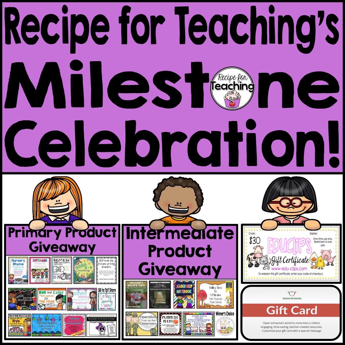 Milestone Celebration! - Recipe for Teaching