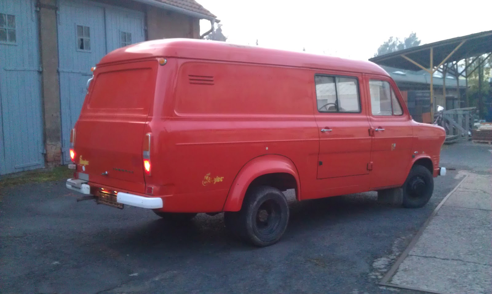 Alt-Auto: Ford Transit MK1 EZ 1968, Feuerwehr nur 26700km, Oldtimer H ...