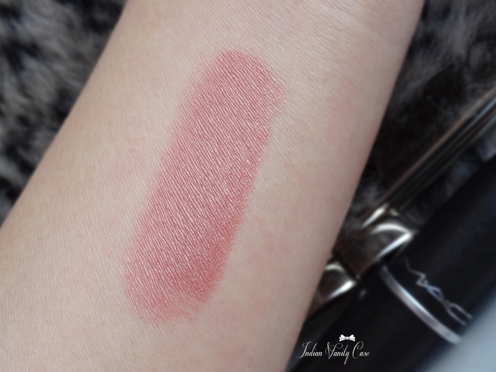A Cynful Fiction: MAC Modesty Lipstick Review, Swatches & Dupe