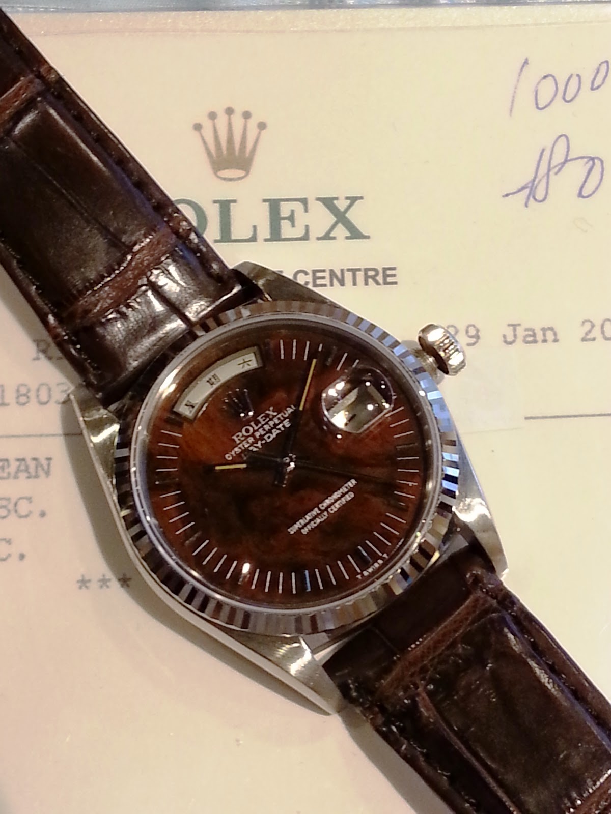 Hong Kong Watch Fever 香港發燒友: More on Ref 18039 Oak Dial of Rolex Day Date