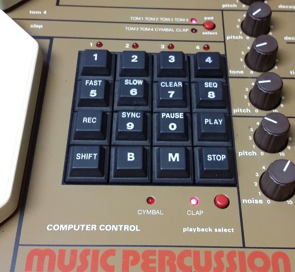 MATRIXSYNTH: Vintage MPC Music Percussion Computer Analog Drum Synth SN ...