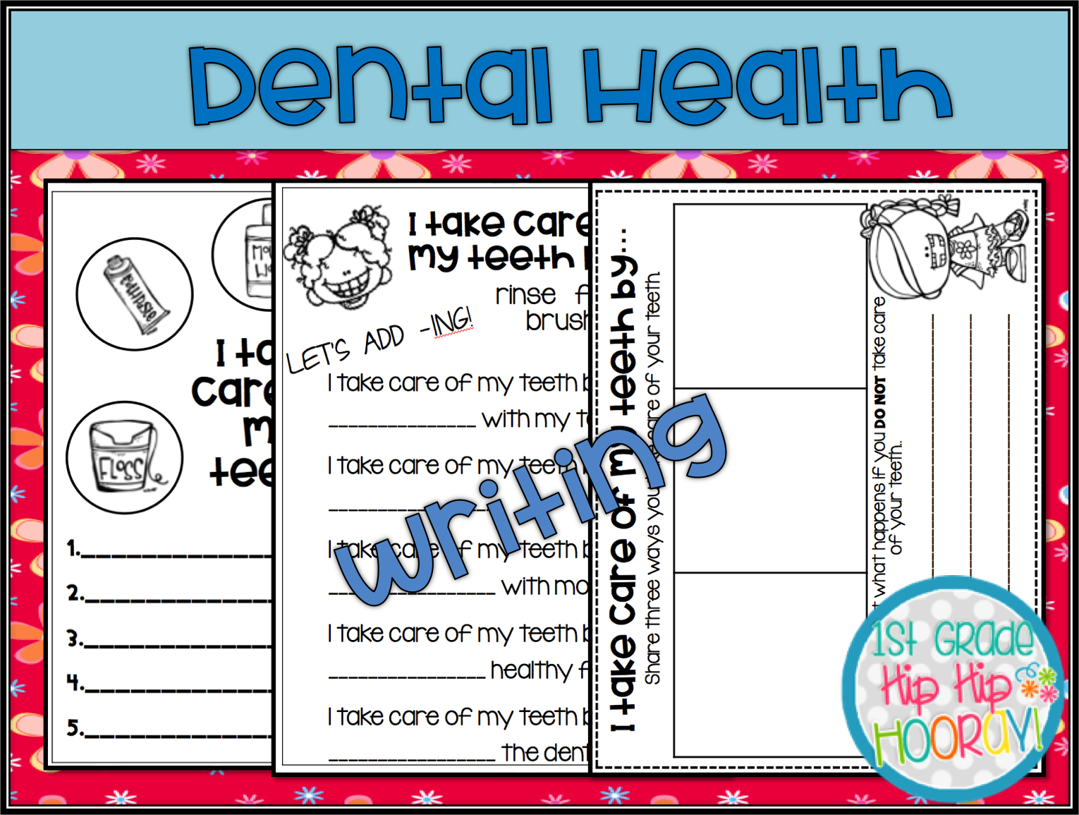 1st Grade Hip Hip Hooray!: Dental Health...So Much Fun!!