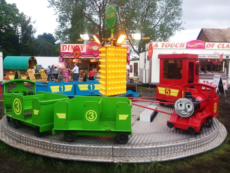 North East and Yorkshire Fun Fair Pics: Hoppings 2012 Childrens Attractions